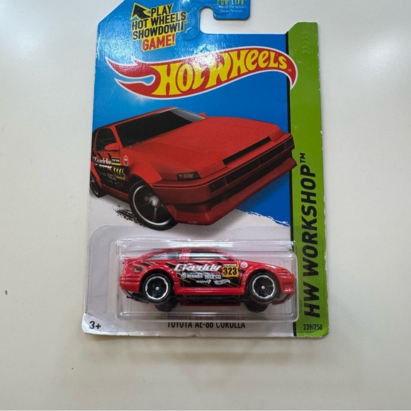 Toys | Hot Wheels Toyota Ae86 Corolla Red | Poshmark
